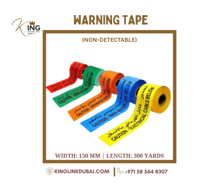 WARNING TAPE - KING LINK ELECTRICAL TRADNING L.L.C