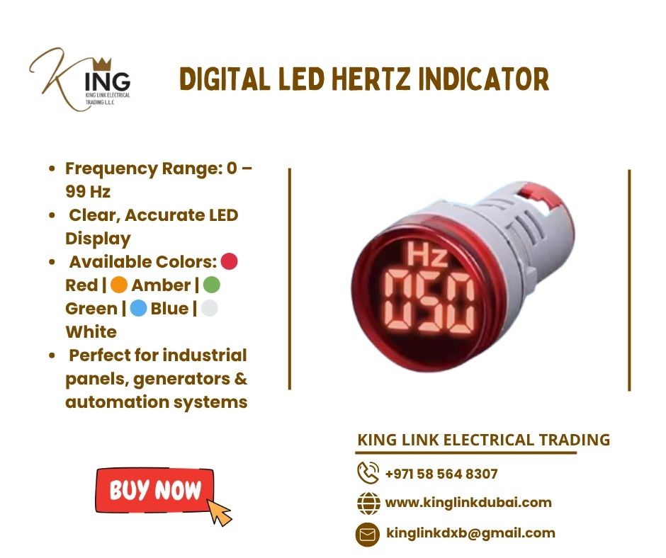 Digital LED Frequency Indicator with Hertz Display - KING LINK ...